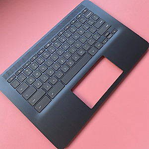 Replacement for HP Chromebook 14 G6 CB14G6 CelN4000 15.6" Laptop Upper Case Palmrest Keyboard Assembly Part L90459-001