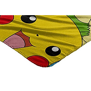 Pokémon, "Meet the Group" Fleece Throw Blanket, 45" x 60", Multi Color