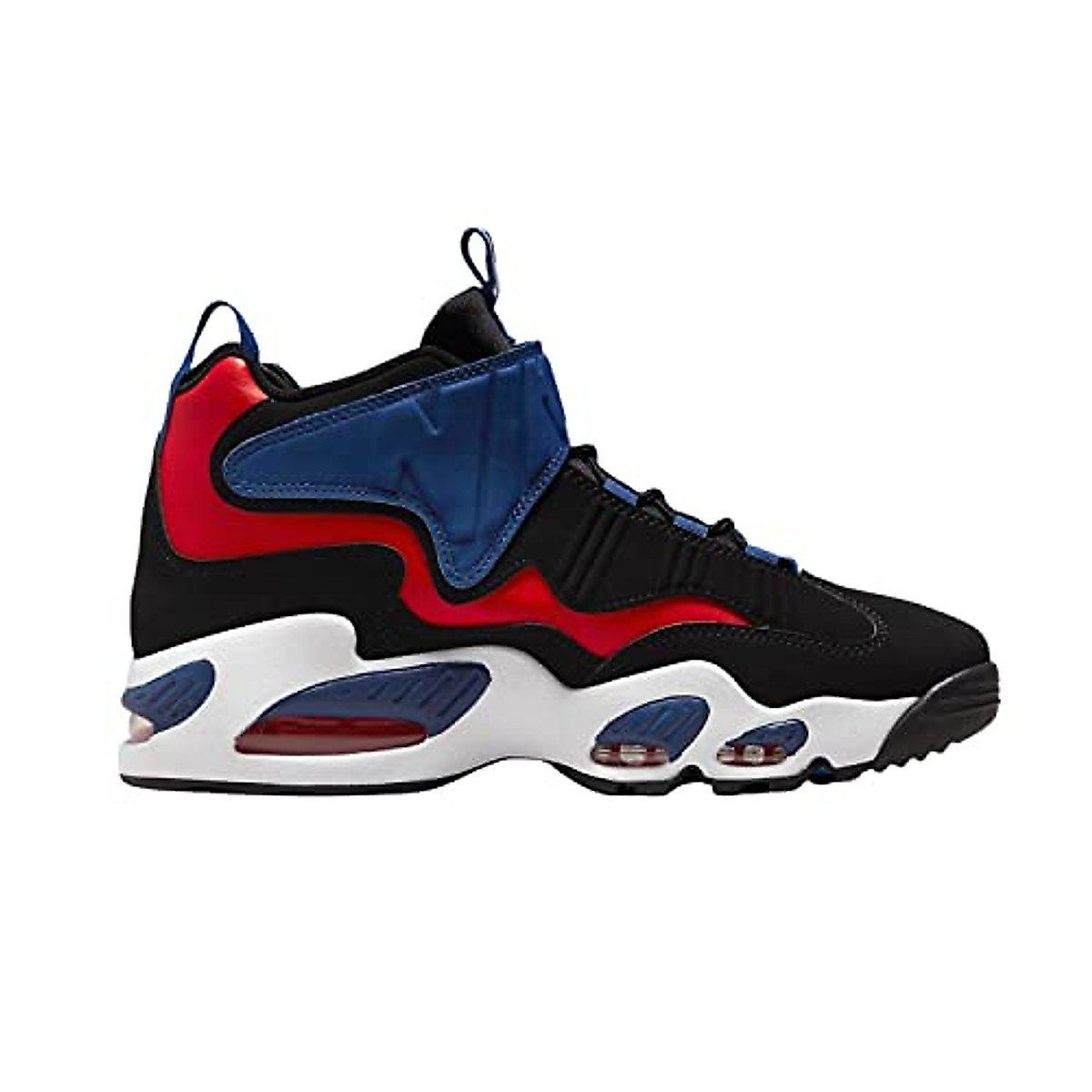 Nike mens Air Griffey Max 1 Shoes, Black/Deep Royal Blue-universi, 8.5