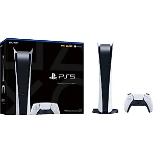 Plays-tation 5 Digital Edition PS-5_ Gaming (Disc Free) Console - M.K.D. (Renewed)
