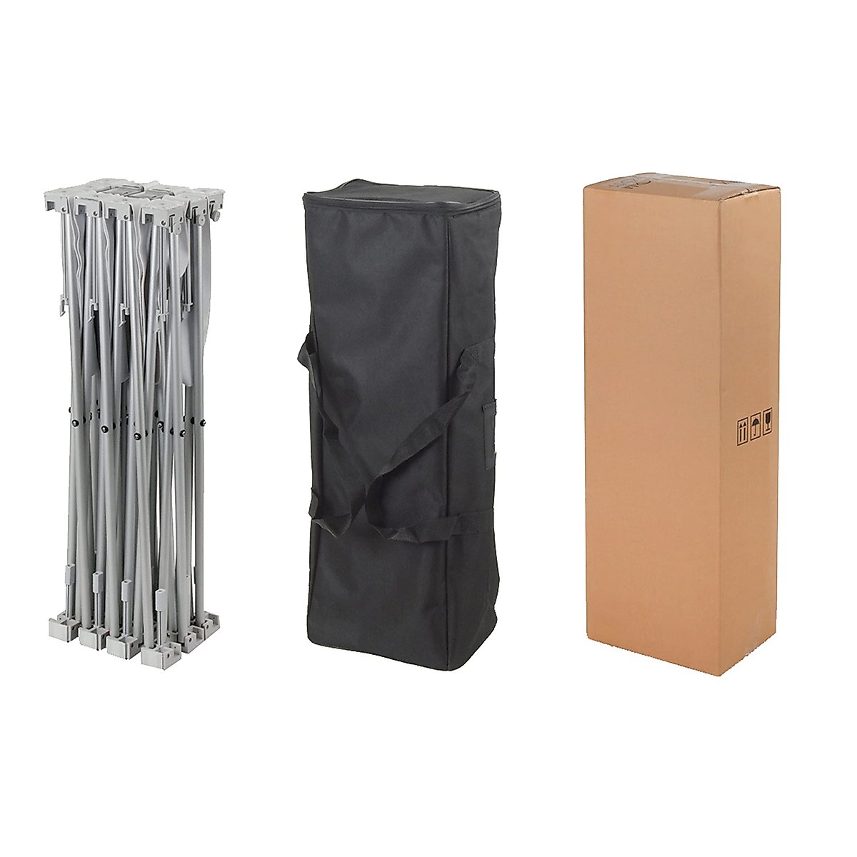 BannerBuzz, Fabric Pop Up Curved Display, Graphic with Hardware, 230 GSM, Polyester Fabric, 17 mm Pole Diameter, 1.4 mm Thick Pole, 1440 DPI Dye Sublimation Printing (10' x 8')