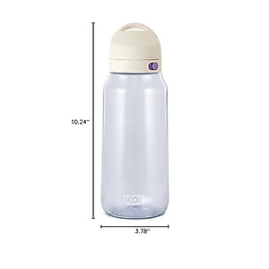 KOR Union - 34oz Clear Body with Tofu and Violet Lid