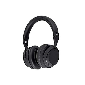 Monoprice BT-500ANC Bluetooth with aptX-HD, Google Assistant, Wireless Over Ear Headphones with Hybrid Active Noise Cancelling (ANC)