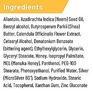 Absorbine Silver Honey Hot Spot & Wound Care Ointment (2) 2oz Tubes, Manuka Honey & MicroSilver BG, Medicated for Dogs, Cats, Small Animals
