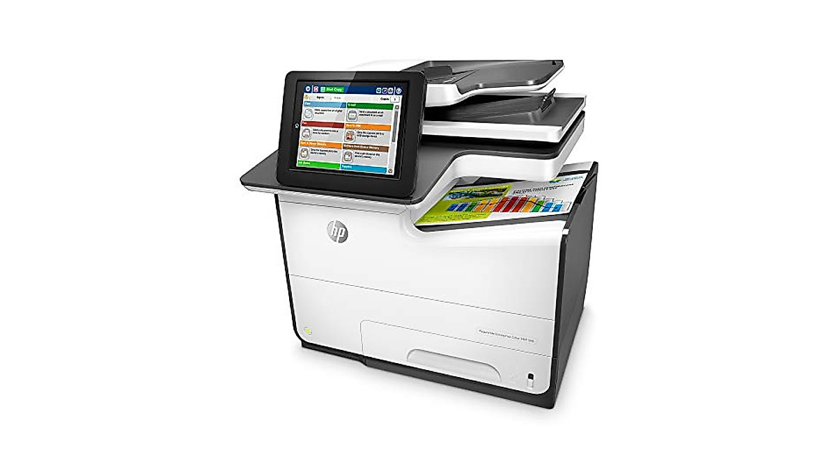 HP PageWide Enterprise Color 586f Printer - Fast & Efficient