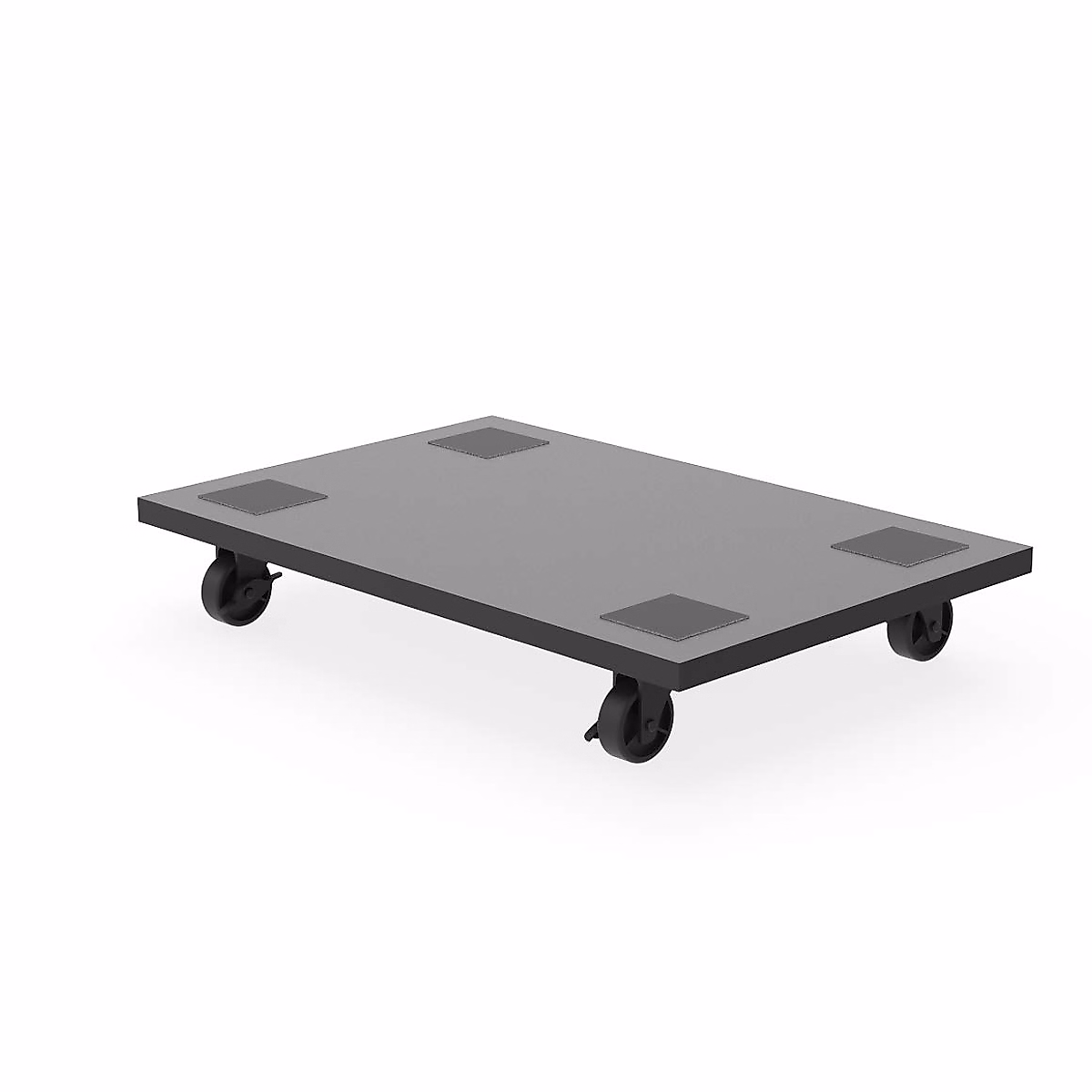 FixtureDisplays® General Purpose Dolly Load Capacity 200 lbs, 24" X 16",Black 18476-NPF
