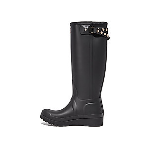 Hunter Women's Original Tall Rain Boot, Black, 10 M