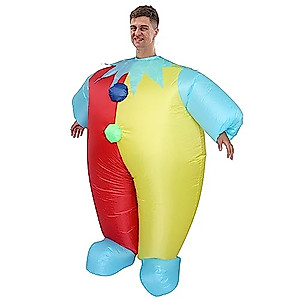 IRETG Inflatable Clown Costume for Adults