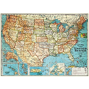 Decorative Wrap 20X28 USA Map