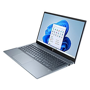 HP 2022 Pavilion 15t-eg000 15.6" 60Hz FHD IPS Fog Blue Laptop (Intel i7-1165G7 4-Core, 32GB RAM, 1TB PCIe SSD, Intel Iris Xe, Fingerprint, WiFi 6, BT 5.2, Win 11 Pro) with Hub