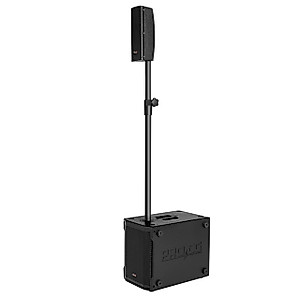 Pro DG NEO-1 2-Way Portable Array System 10" Sub 1840 Watts (Designed in Spain) with DSP, TWS Bluetooth, for Churches, DJ Gig, Live Band