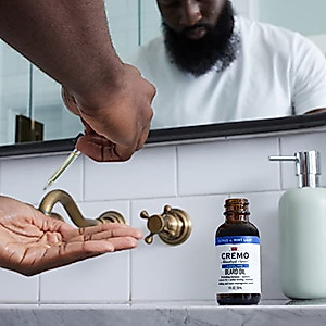 Cremo Beard Oil, Cooling Citrus & Mint Leaf, 1 fl oz - Restore Natural Moisture and Soften Your Beard To Help Relieve Beard Itch