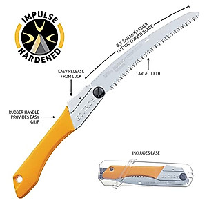Silky GomBoy Curve Professional Folding Saw 210mm, Large Teeth (717-21)