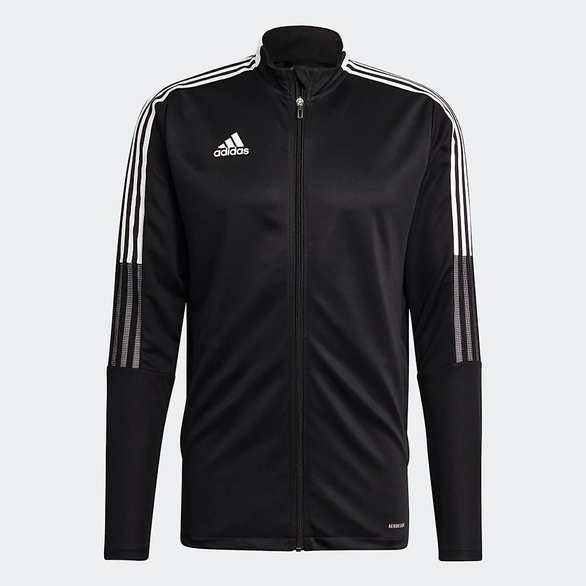adidas Men's Tiro 21 Track Jacket, Black, Large