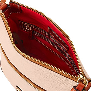 Dooney & Bourke Handbag, Pebble Grain Small Tassel Crossbody - Blush