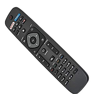 New Replaced Remote fit for Philips Smart TV NH500U NH500UW NH503UP 43PFL4902 65PFL5602 55PFL5602 50PFL5602 43PFL5602 75PFL6601 32PFL4902 40PFL4901 43PFL4901 43PFL4902 50PFL4901 50PFL5601 50PFL5602/F7