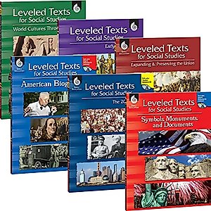 Leveled Texts for Social Studies: 6-Book Set