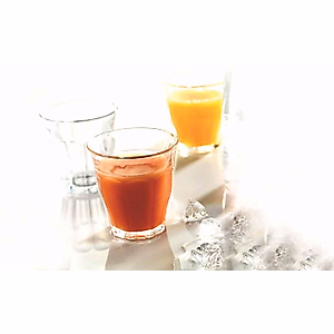 Duralex Picardie Drinking Glasses Set of 6 - Tempered Glass Tumblers with Microfiber Polishing Cloth Classic Design, Easy to Hold Duralex Glasses for Kitchen, Dining Table (7.5 Oz.)