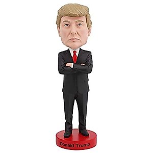 Royal Bobbles Donald Trump Bobblehead, Premium Polyresin Lifelike Figure, Unique Serial Number, Exquisite Detail