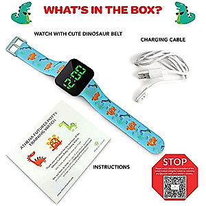 Potty Training Toilet Timer Watch for Boys & Girls, Fun Flashing Lights, Music Tones, Water Resistant for Seat, Rechargeable, Smart Sensor, Alarm, Amazing Kids, Baby & Toddler Potty Train Toilet Timer