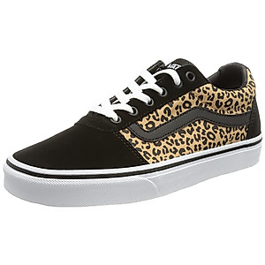 Vans Women's Ward Trainers, Cheetah Black White, 8