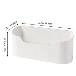 TwhqxjCN Set of 2 Refrigerator Side Shelf Multi Purpose Cabinet Door Storage Rack Space Saving Kitchen Fridge Organizers Box