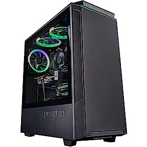 Periphio Ghoul Prebuilt Gaming PC - GeForce GT 1030 (2GB) GPU| Intel Core i5-6500 CPU (3.6GHz Turbo) | 1TB Solid State SSD | 16GB DDR4 RAM | Windows 10 Gaming Desktop Computer | WiFi + BT
