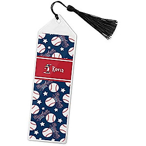 Baseball Book Mark w/Tassel (Personalized)