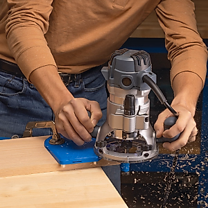 Kreg PRS1000 Corner Routing Guide Set - Corner Routing Guide - Use with Any Trim Router, Handheld Router, or Router Table - Router Woodworking Tool