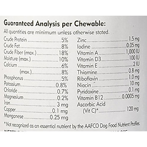Nutri-Vet Multi-Vite Chewables for Adult Dogs - Daily Vitamin and Mineral Support to Support Balanced Diet - 180 Count