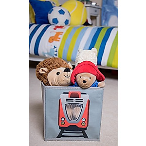 Clever Creations Vehicle Variety Collapsible Storage Organizer Storage Box Folding Storage | Perfect Size Storage Chest for Books, Shoes & Games