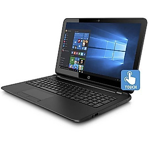 HP 15.6in HD High Performance Flagship Touchscreen Laptop Computer, Intel Quad-Core Pentium N3540 Up to 2.66GHz, 4GB RAM, 500GB HDD, DVDRW, USB 3.0, Webcam, WiFi, Windows 10(Renewed)