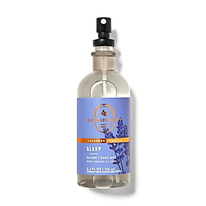 Bath and Body Works Aromatherapy Pillow Mist with Natural Essential Oils (Sleep, Lavender + Vanilla)
