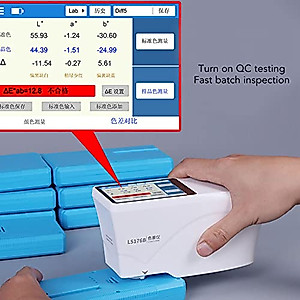 Color Difference Tester, Spectrophotometer Professional Whiteboard Calibration Digital for Whiteness Yellowness
