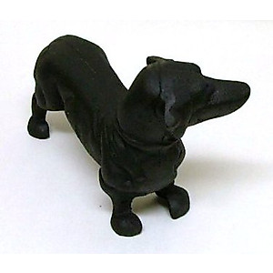 Cast Iron Dachshund Doorstop by GSM