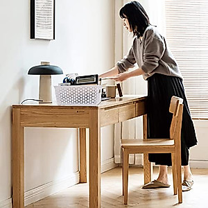 CadineUS Plastic Weave Baskets, 6 Pack Small Plastic Storage Basket Bins