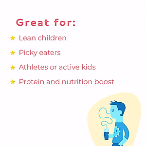 Healthy Height Grow Daily 3 Protein Powder (Vanilla) - Developed by Pediatricians - High in Protein Nutritional Shake - Contains Key Vitamins & Minerals
