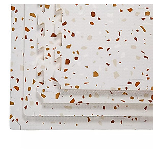 Baby Foam Play Mat (Brown Terrazzo)