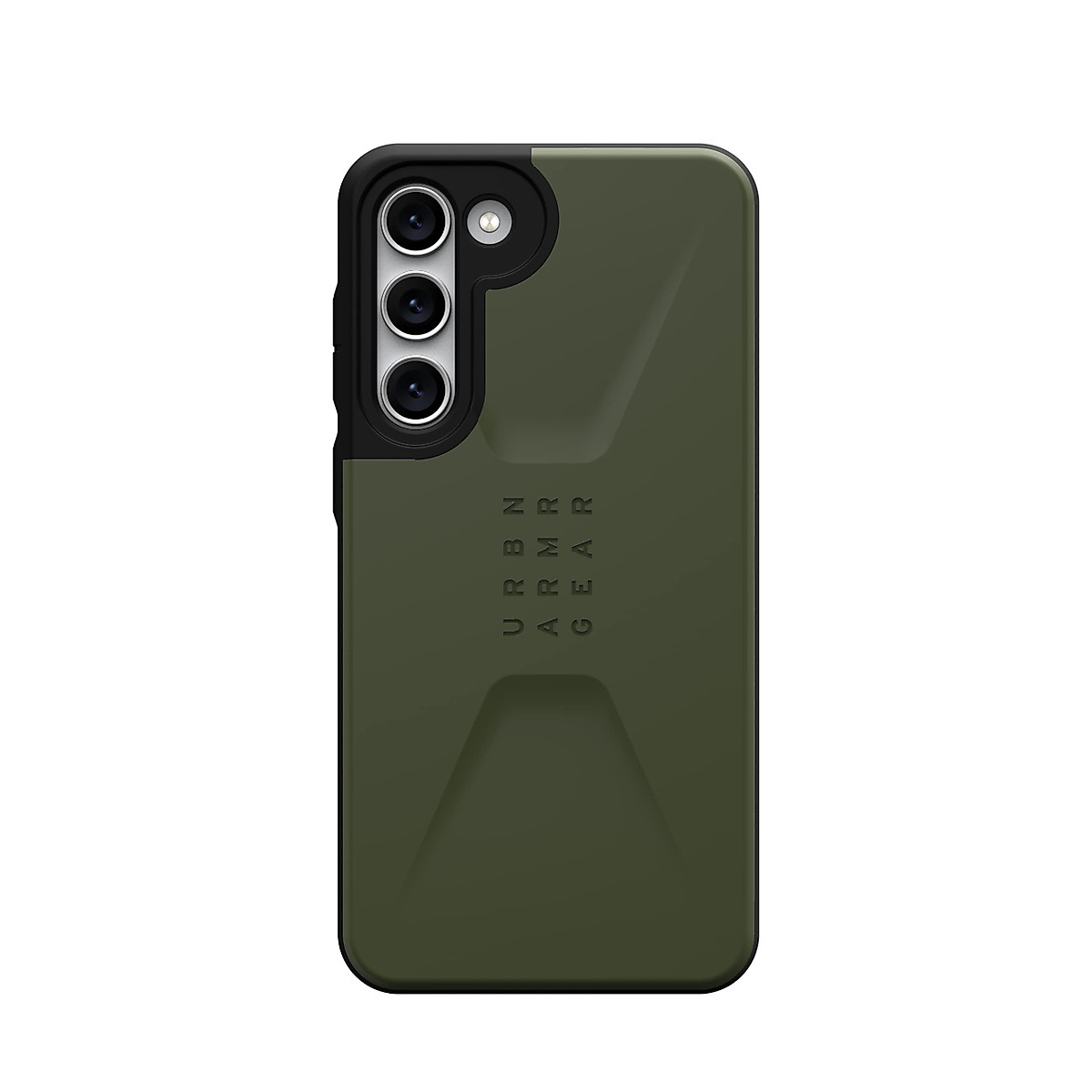 URBAN ARMOR GEAR UAG Designed for Samsung Galaxy S23 Plus Case 6.6" Civilian Olive Drab Green - Rugged Slim Fit Shockproof Impact Resistant Protective Cover