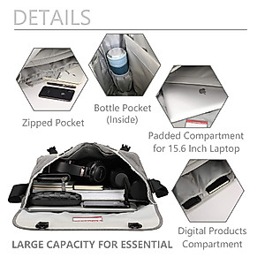 OIWAS Messenger Bag for Women Crossbody 15.6 Inch Laptop Satchel Bags for Women Shoulder Bag Large Briefcase Computer Bag Work Travel Purple