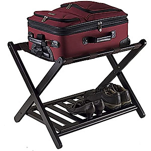 Winsome 92436 Luggage Rack with Shelf New Version