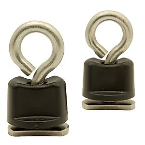 Yakattack Tie-Down Eyelet, Track Mount, 2 pack