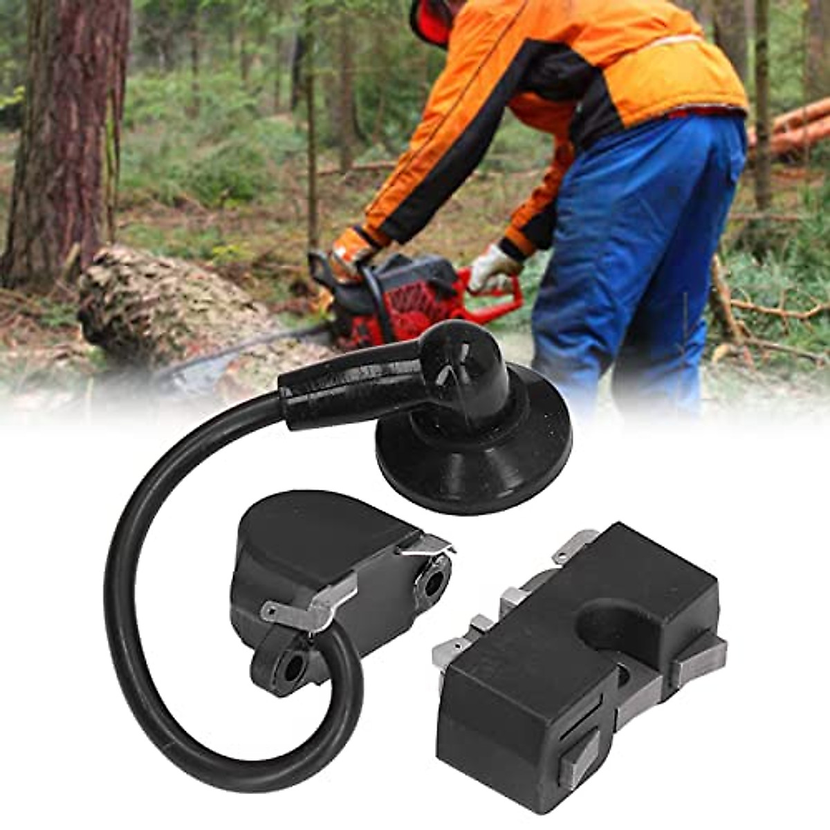 VOLDAX Ignition Coil Module Kit Garden Tool Parts Chainsaw Spare Parts for 281 181