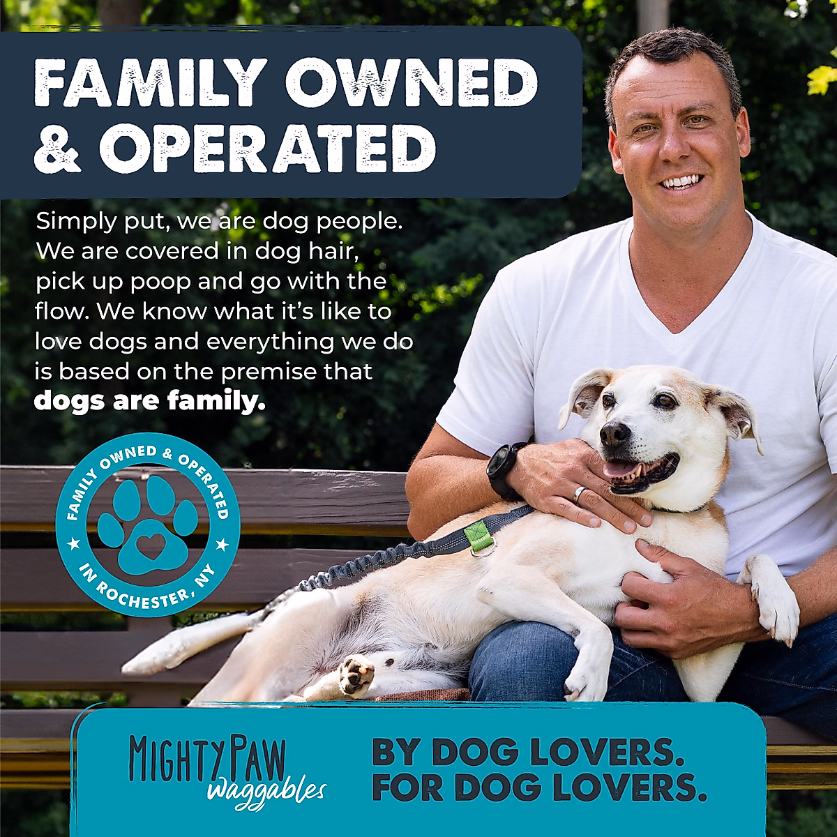 Mighty Paw Waggables Yucky No Chew Spray for Dog (Made in The USA) | Bitter Apple Sprayer for Pets to Stop Chewing. Dog Repellent Spray for Furniture. Anti Chew Sprayer Pets. (8 oz)