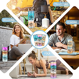 Personalized Girls Trip Tumblers with Name - Custom Beach Vacation Tumbler with Lid and Straw, Girls Weekend Gifts for Women, 2025 Girls Trip Gifts, Family Trip Gift, Bachelorette Trip Vacation Cups