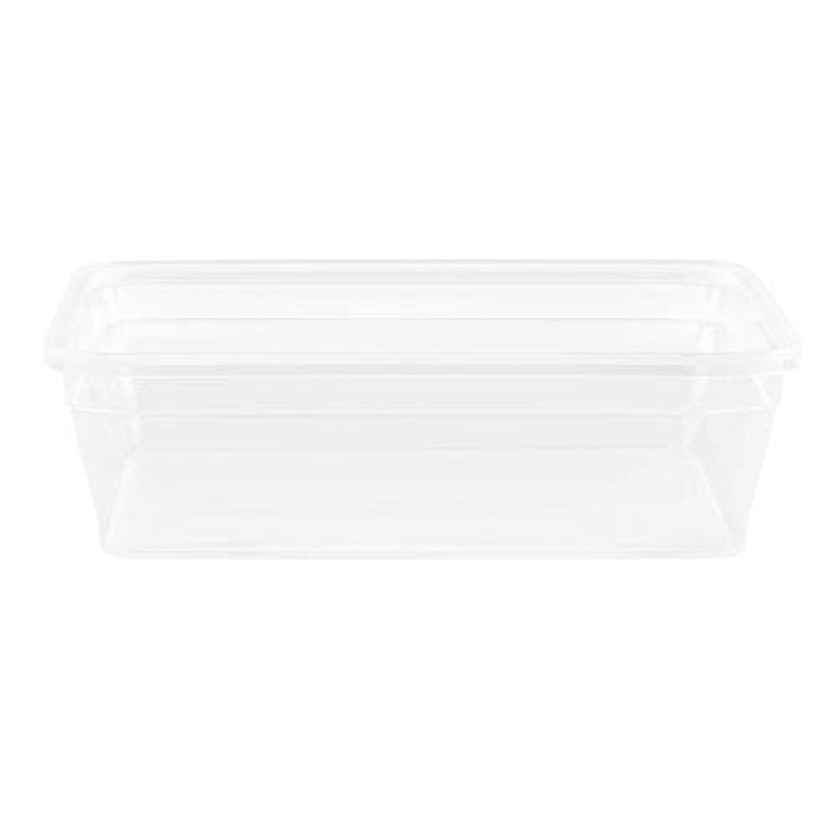 Snapware Total Solution 6-Pc Plastic Food Storage Containers Set with Lids, 8.5-Cup Rectangle Meal Prep Container, Non-Toxic, BPA-Free with 4 Locking Tabs, Microwave, Dishwasher, and Freezer Safe