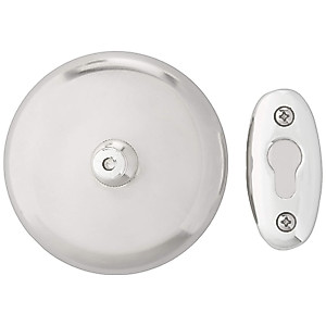 Jerdon CL1 Retractable Clothesline with 8-Foot Adjustable Nylon Line, Stainless Steel Finish