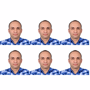 Kaslove LLC US Online Passport photo prints 2x2 inch, VISA, Citizenship, Immigration, Work Photos , green card (2*2 inch ( 12 pictures print))