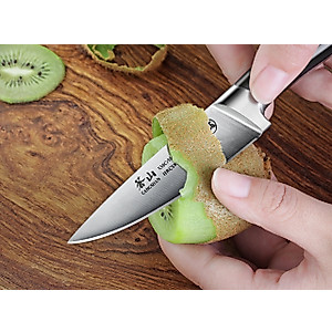 Cangshan S Series 1020403 German Steel Forged Paring Knife, 3.5-Inch Blade