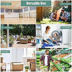 Byroce Utility Folding Shopping Cart, Light Weight Trolley with Handle, Large Grocery Utility Cart with Swiveling Wheels and Dual Storage Baskets, Ideal for Laundry Book Luggage Travel (Black)